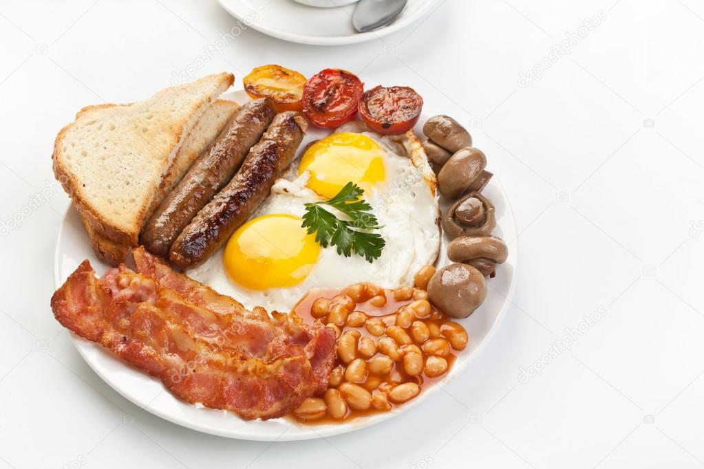 Traditional english breakfast Stock Photo by ©Nalga 42004137