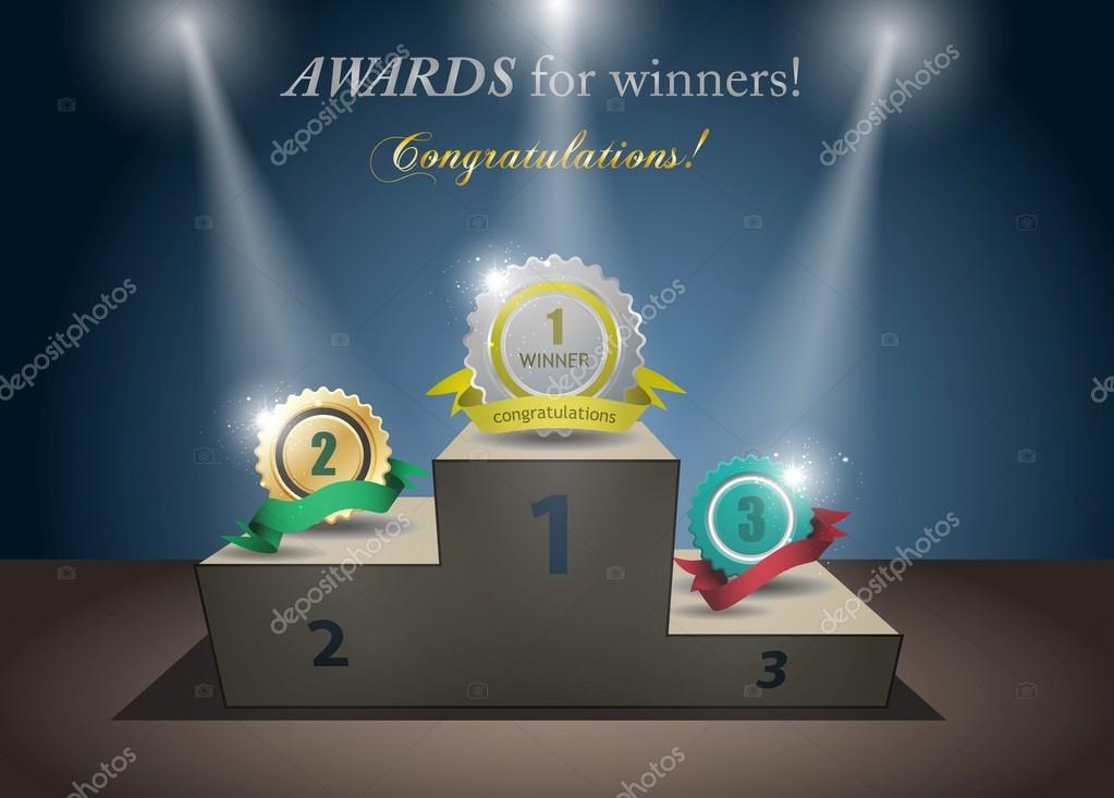 Awards for winners Stock Vector by ©Chalapan 42625057