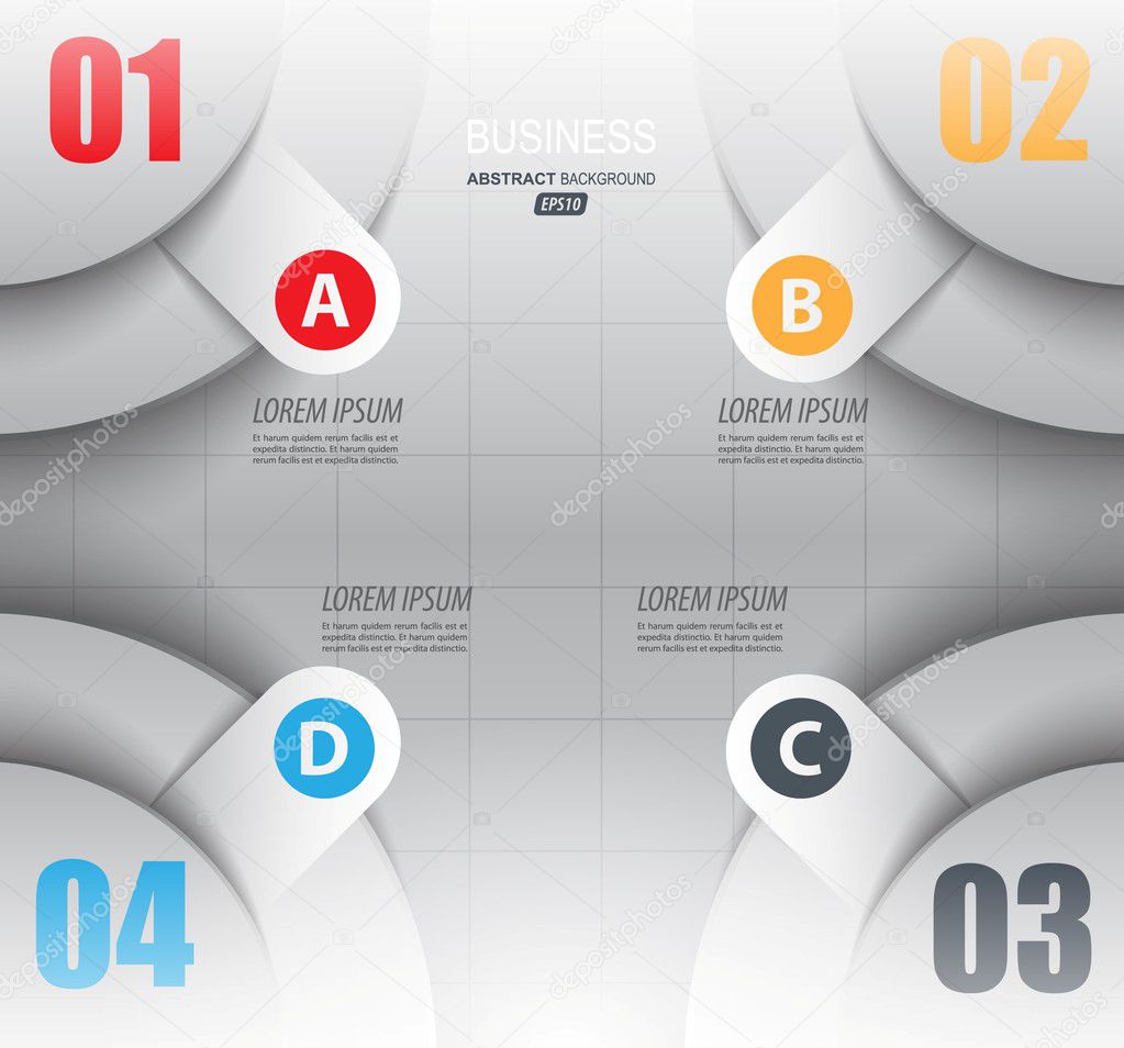 Different versions of data, modern 3d infographics Stock Vector by ...