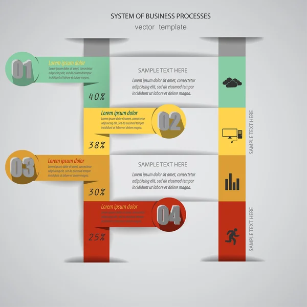 Minimal infographics. Vector Stock Vector Image by ©darkovujic #17593577