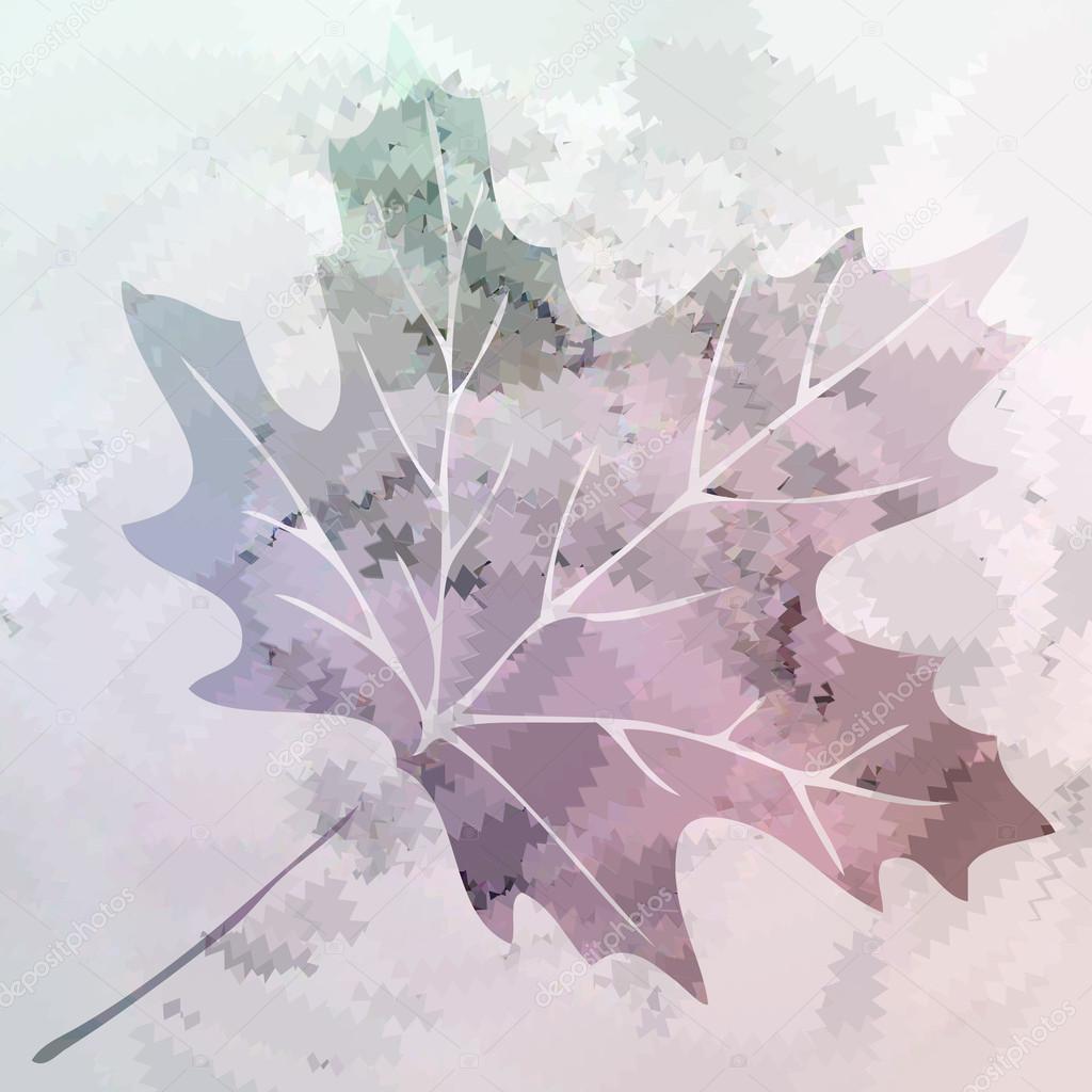 Maple leaf Stock Vector by ©nastyaaroma2011 42380943