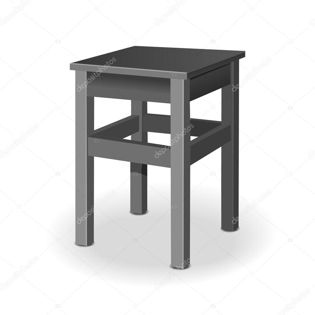 The stool. vector illustration Stock Vector Image by ©nastyaaroma2011 ...