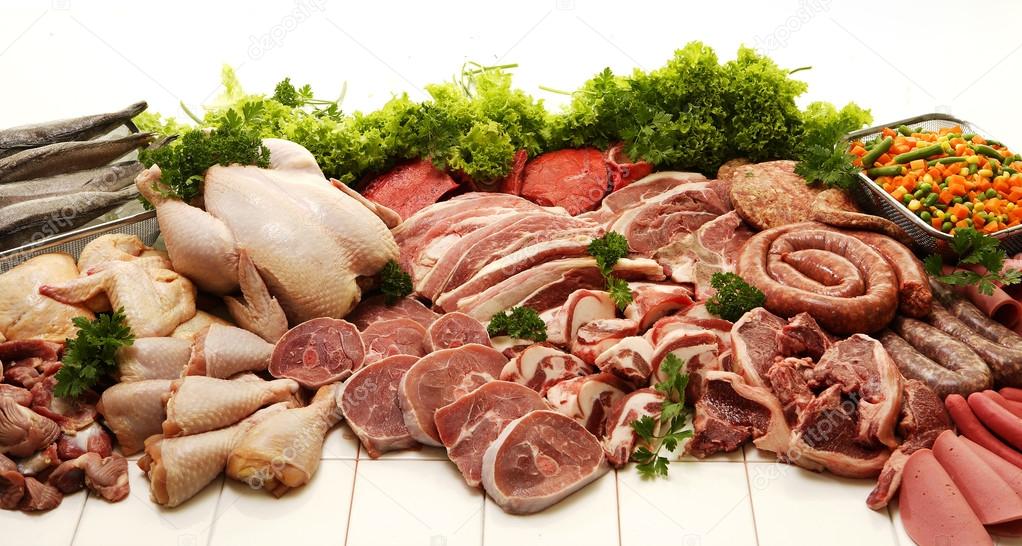 Meat Collection ⬇ Stock Photo, Image by © stockbp #42533495