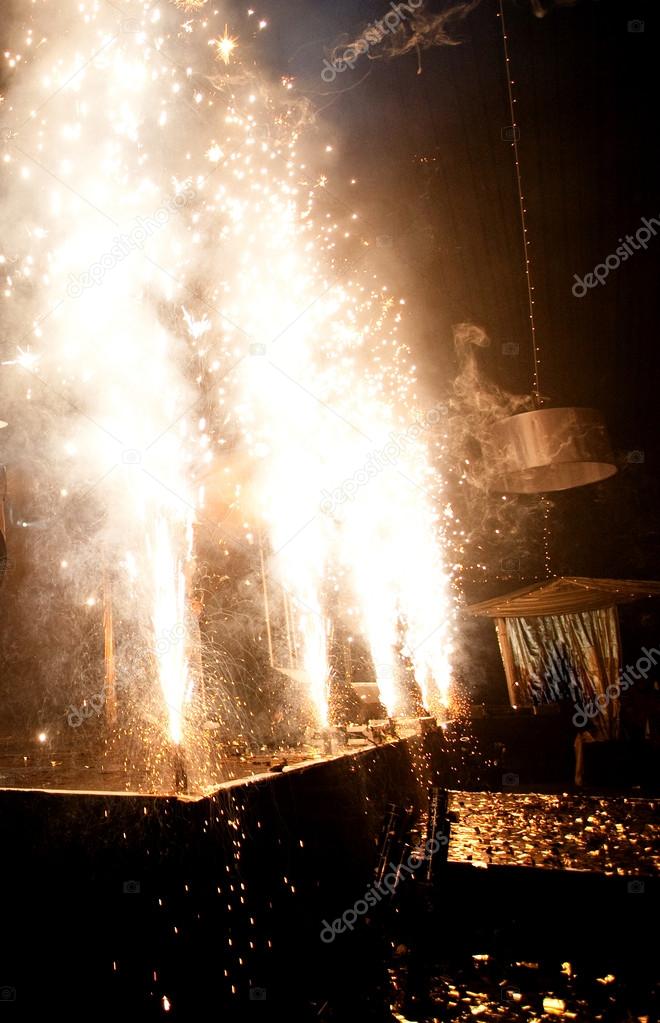 Stage Pyrotechnics Stock Photo by ©stockbp 42538621