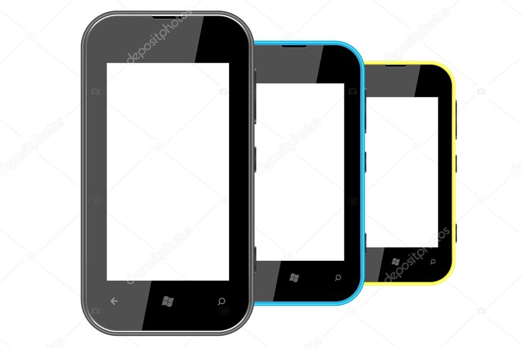 Smart phone vector Stock Vector by ©ukix21@yahoo.com 42366747
