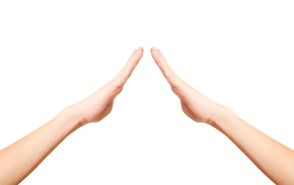 Man and woman hands forming house roof Stock Photo by ©anrymoscow 43272701