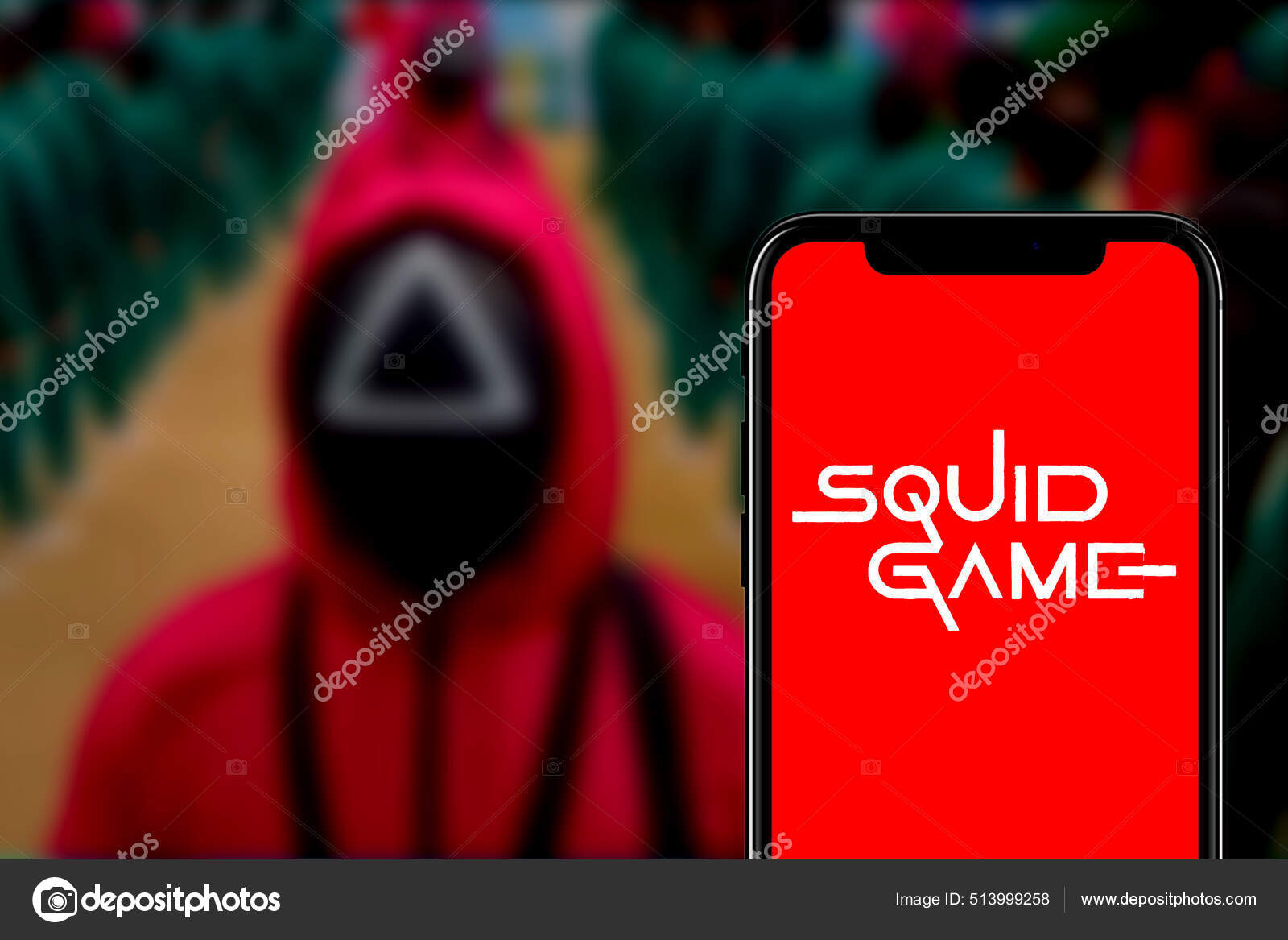 Smartphone Logo Squid Game Hangul Ojingeo Geim English Squid Game ...