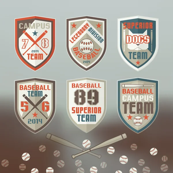 Baseball sport emblem - Stock Image - Everypixel