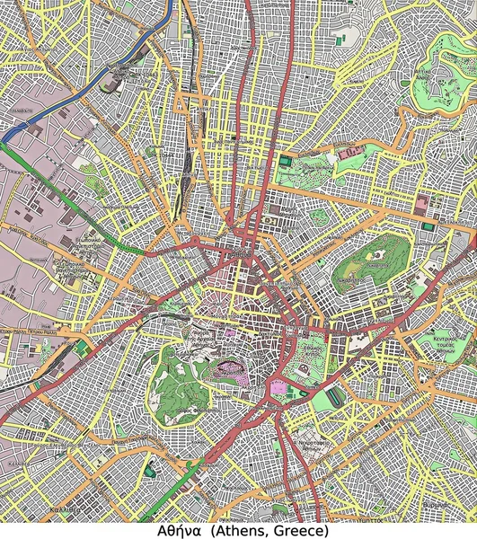 Mapa de athens Stock Photos, Royalty Free Mapa de athens Images ...