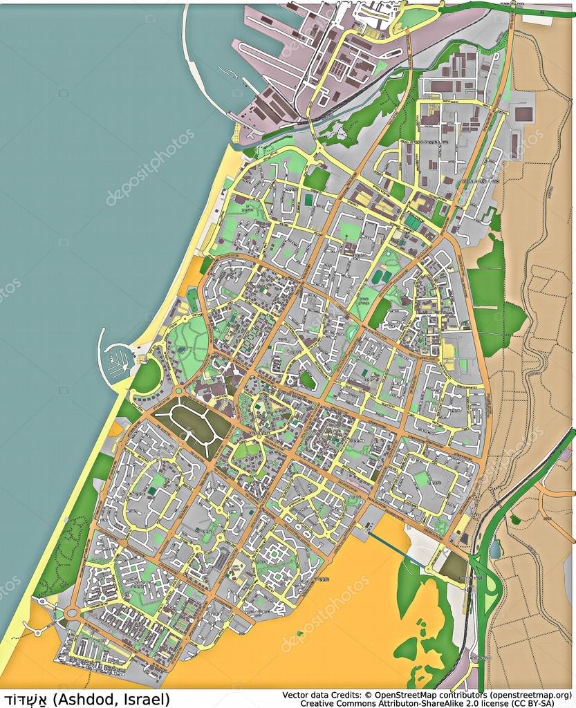 Ashdod Israel aerial view — Stock Editorial Photo © JRTBurr #48907209