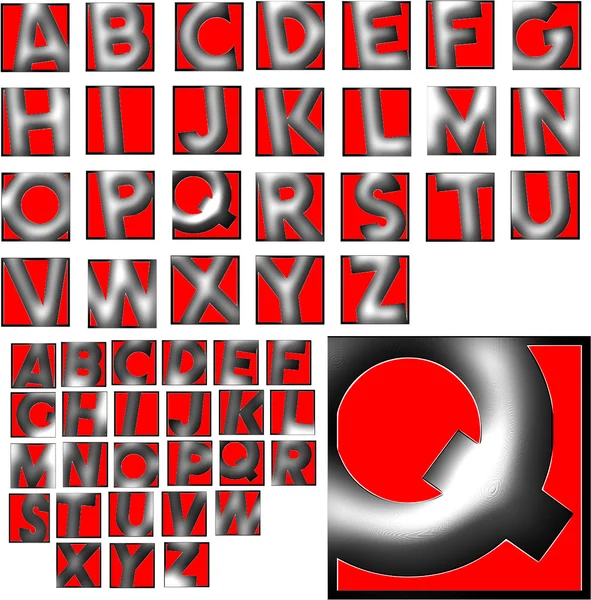 ABC Alphabet lettering design — Stock Photo © JRTBurr #52063683