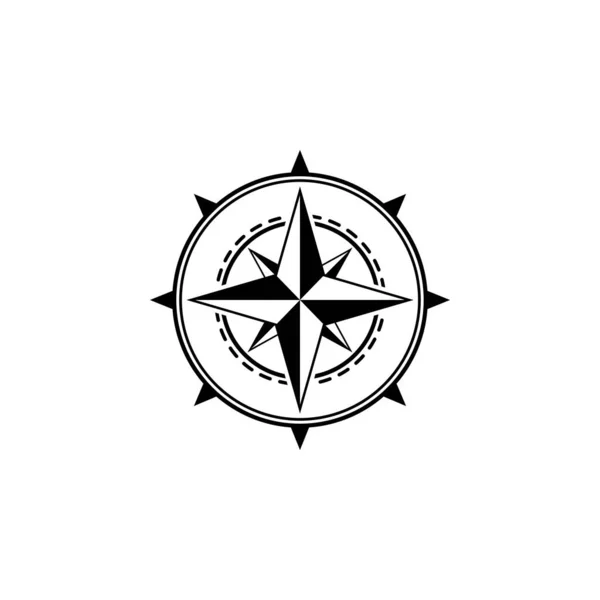 Compass Logo Icon Symbol Illustration Template Design Stock Vector by ...