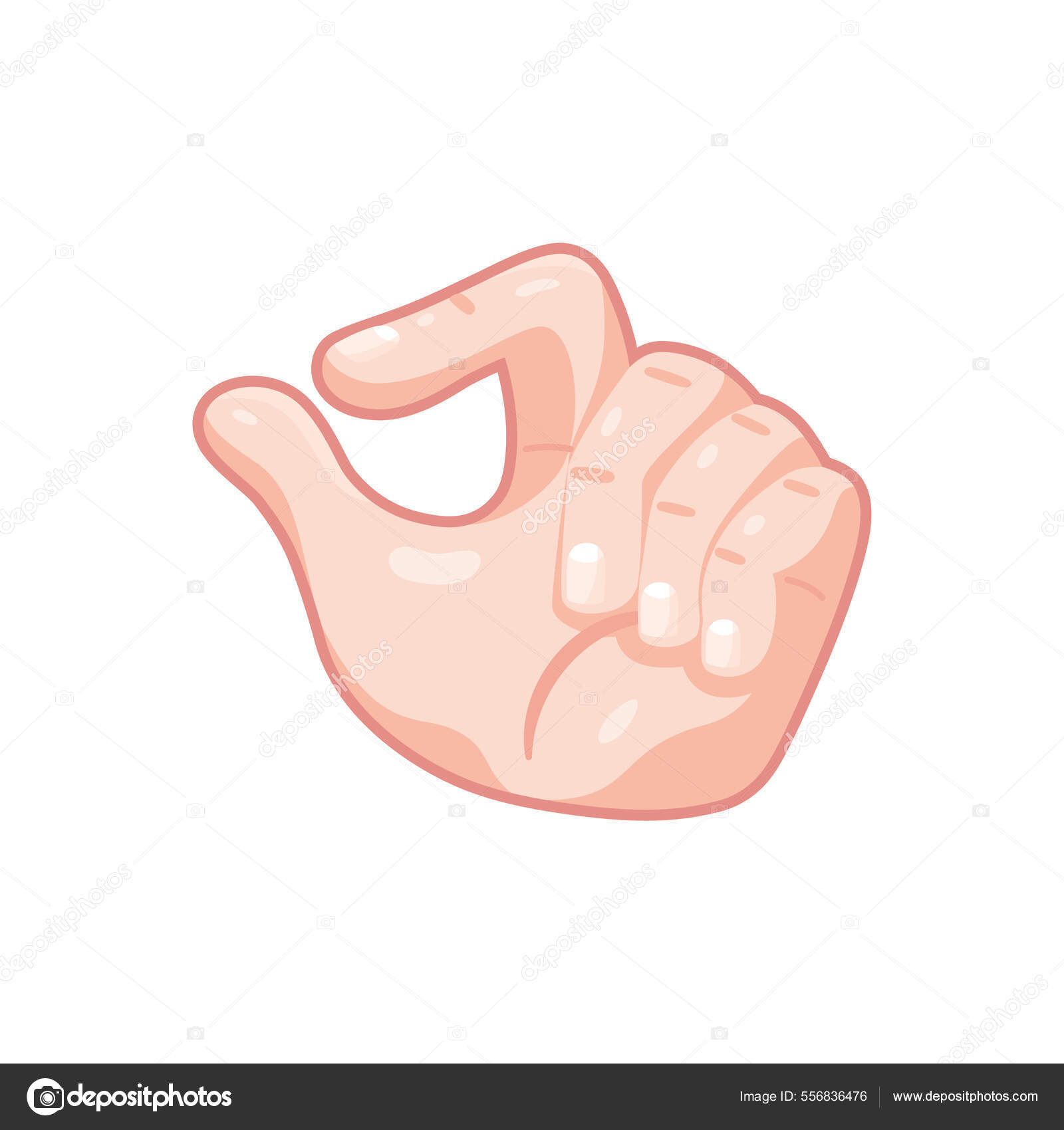 Cartoon Back Of Hand