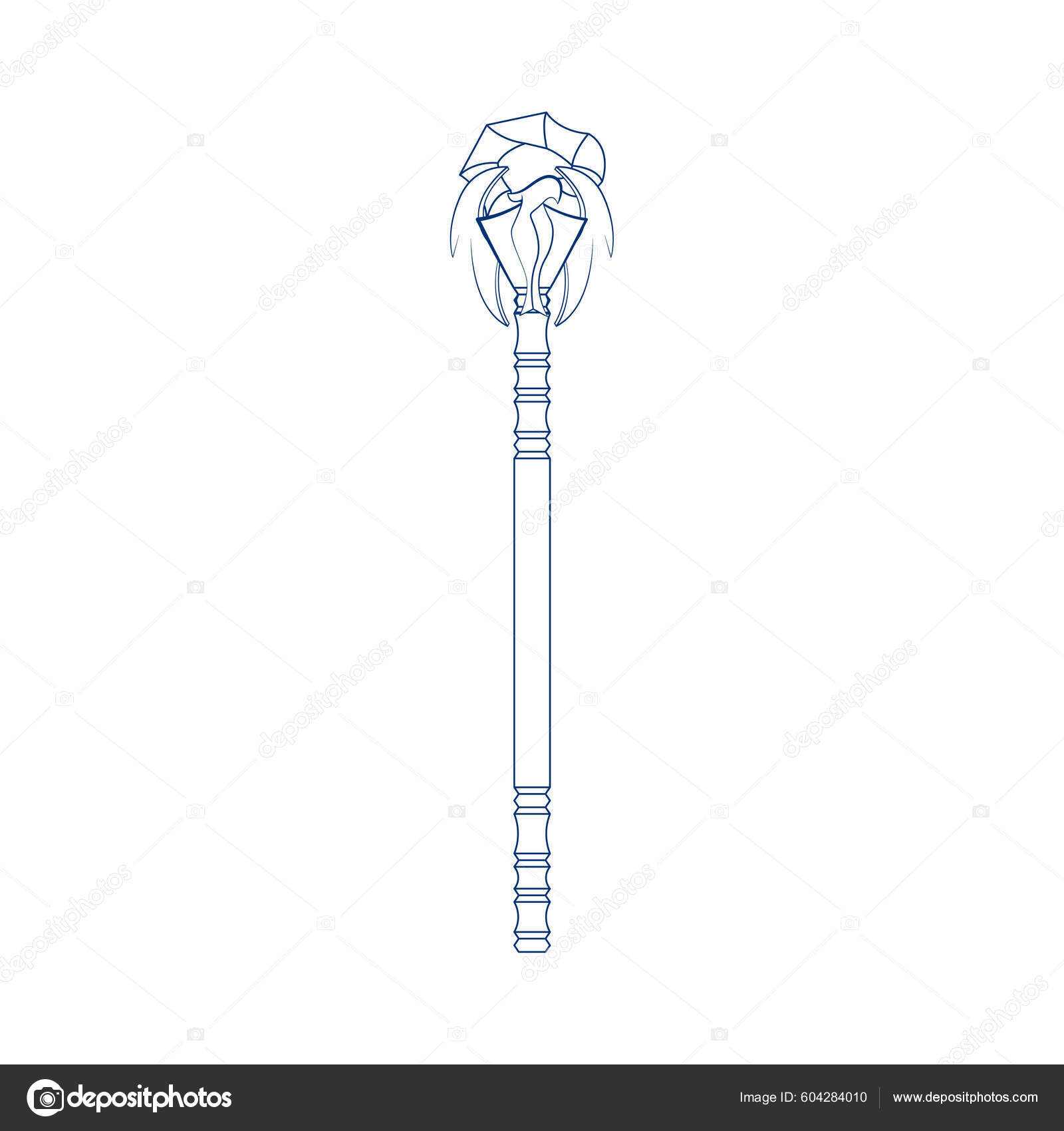 Isolated Draw Tools Heraldry Medieval Symbols Vector Illustration ...