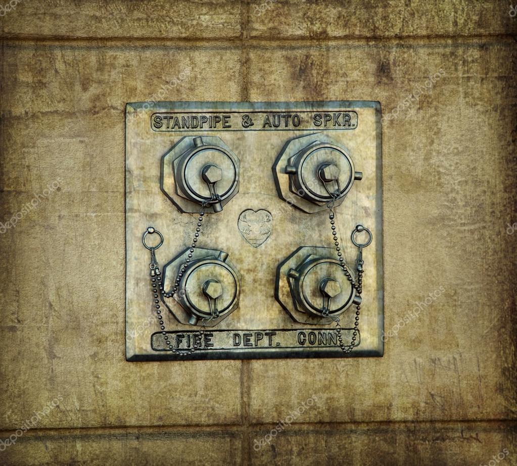 Dry standpipe outlets — Stock Photo © artnature #50906793