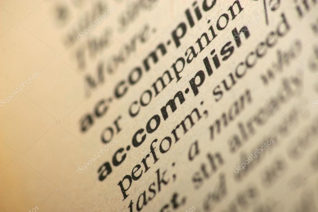 Accomplish — Stock Photo © AarStudio #43512929