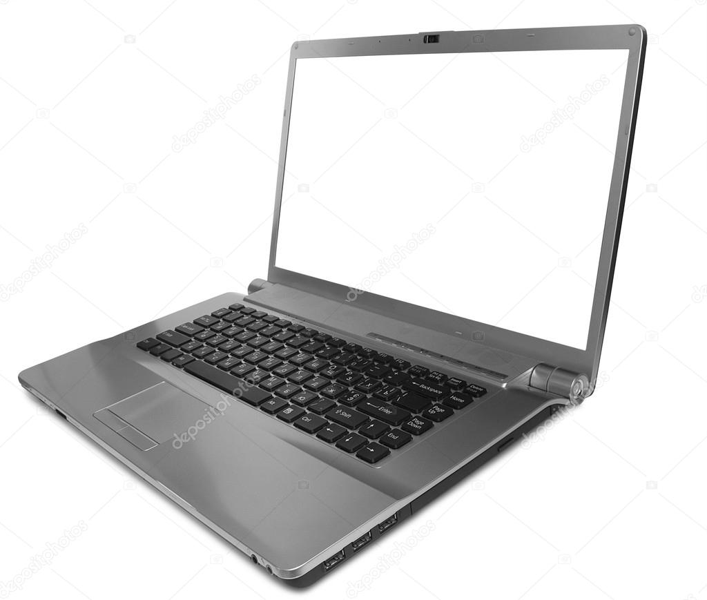 Darkly silver computer — Stock Photo © serbogachuk5 #42685007