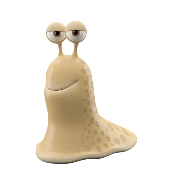 Wonderful cream Snail without shell Stock Photo by ©zahradnik 43183371