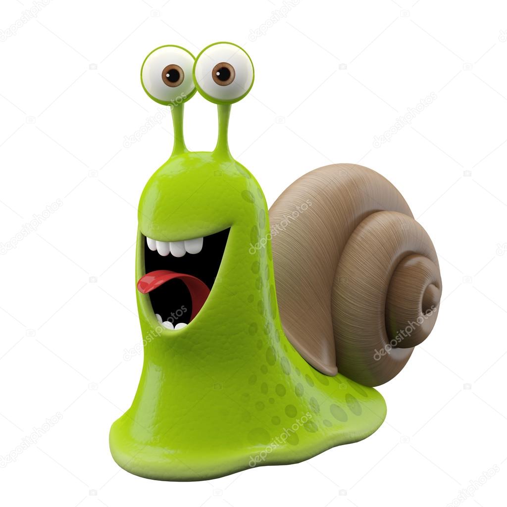 Really Cool Animated Snail