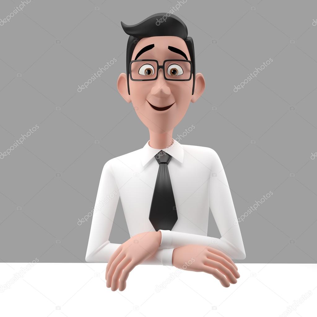 Cartoon businessman character Stock Photo by ©zahradnik 43852589 Cartoon businessman character Stock Photo by ©zahradnik 43852589