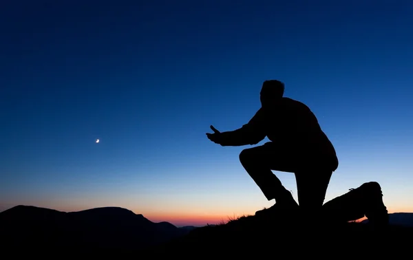 Man Praying - Stock Image - Everypixel