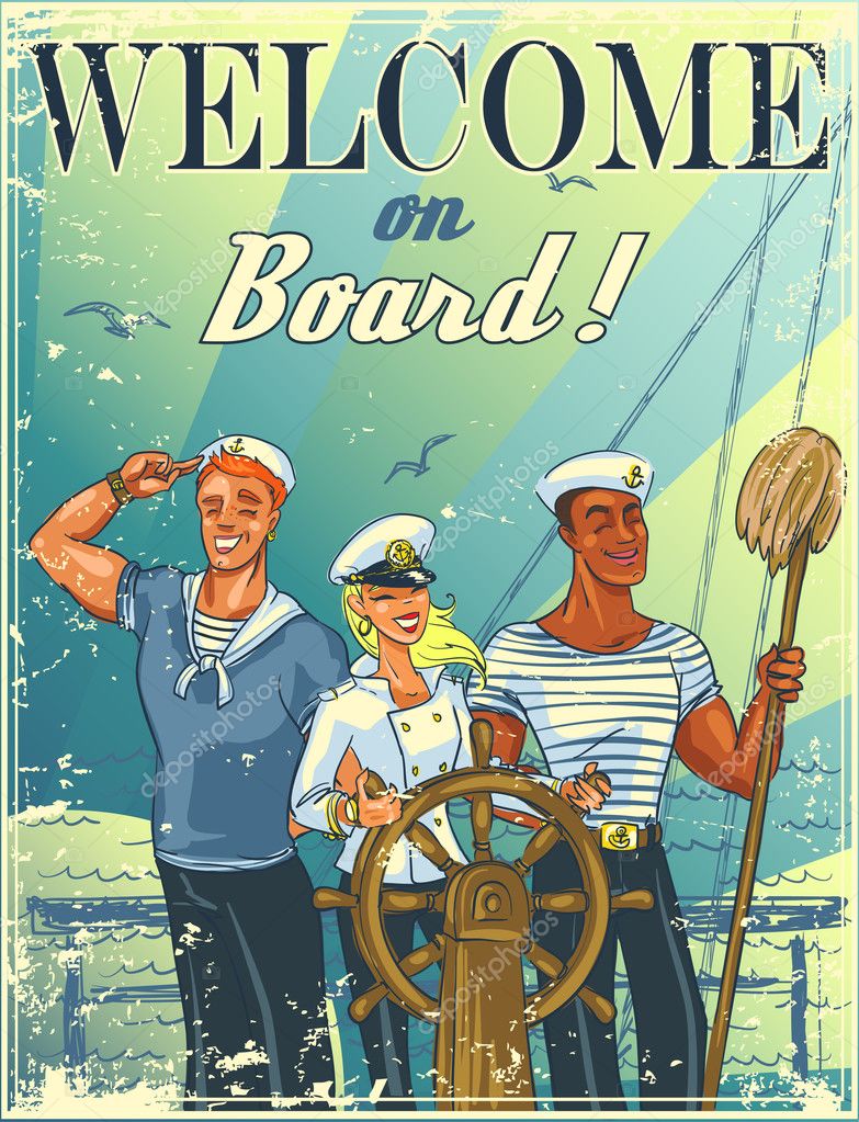Vintage Nautical Posters