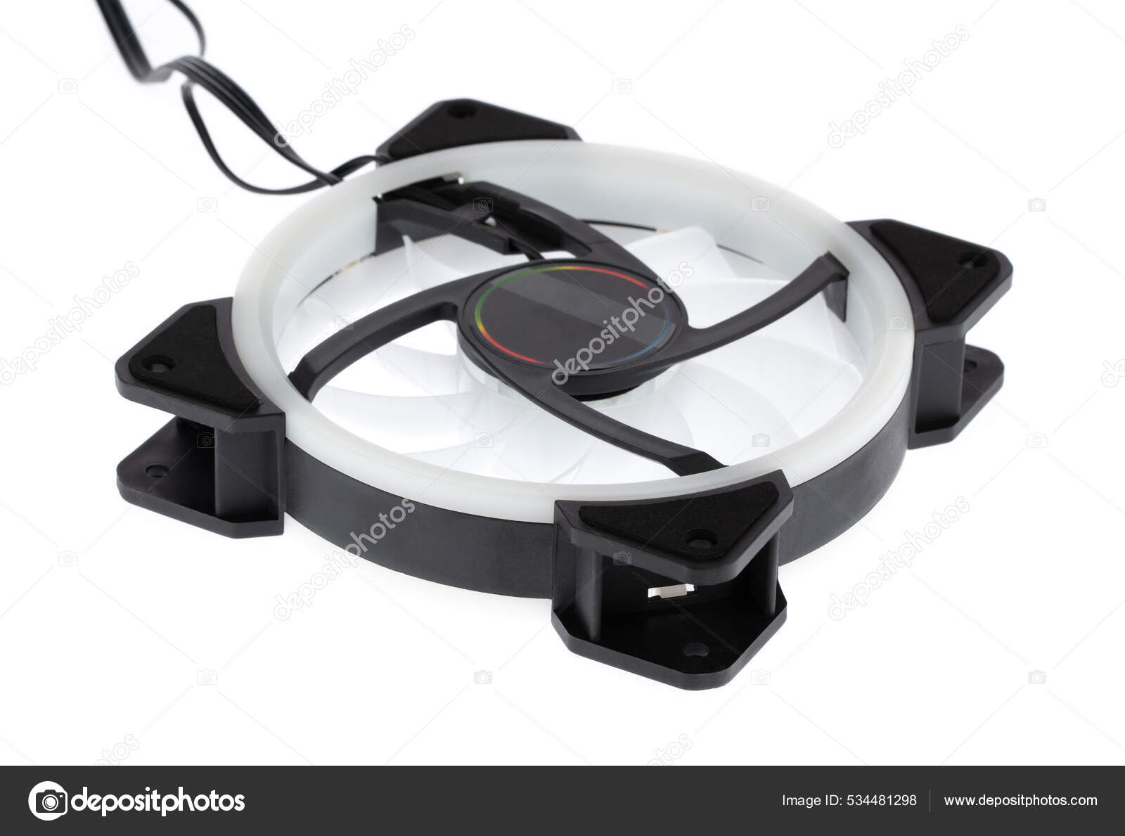 Cpu Air Cooler Isolated White Background — Stock Photo © Cloud7Days ...