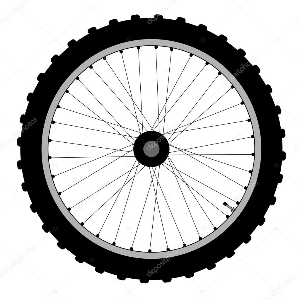 Bike Wheel Vector