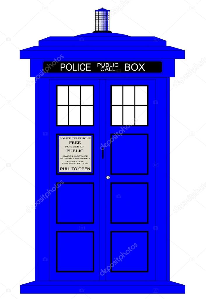 British Police Box Stock Vector Image by ©BigAlBaloo #44553899
