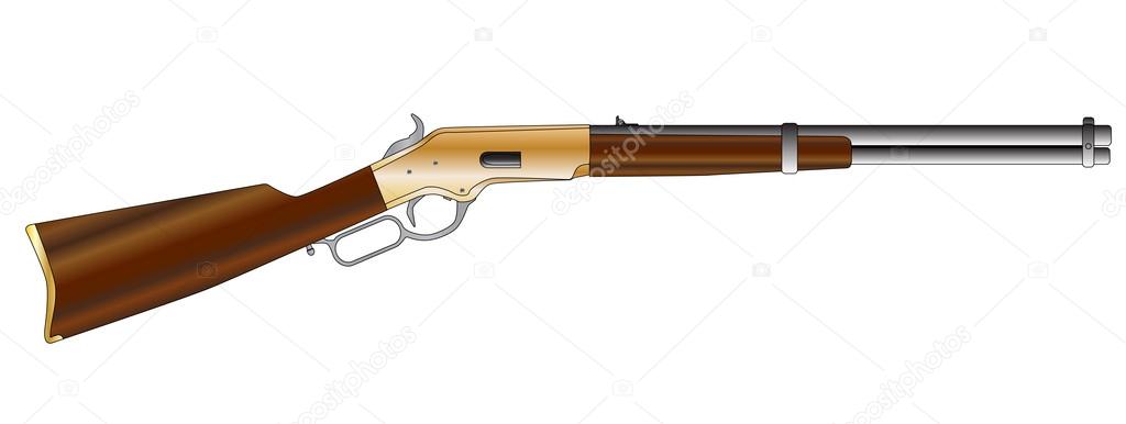 Rifle. Stock Vector by ©BigAlBaloo 44759375