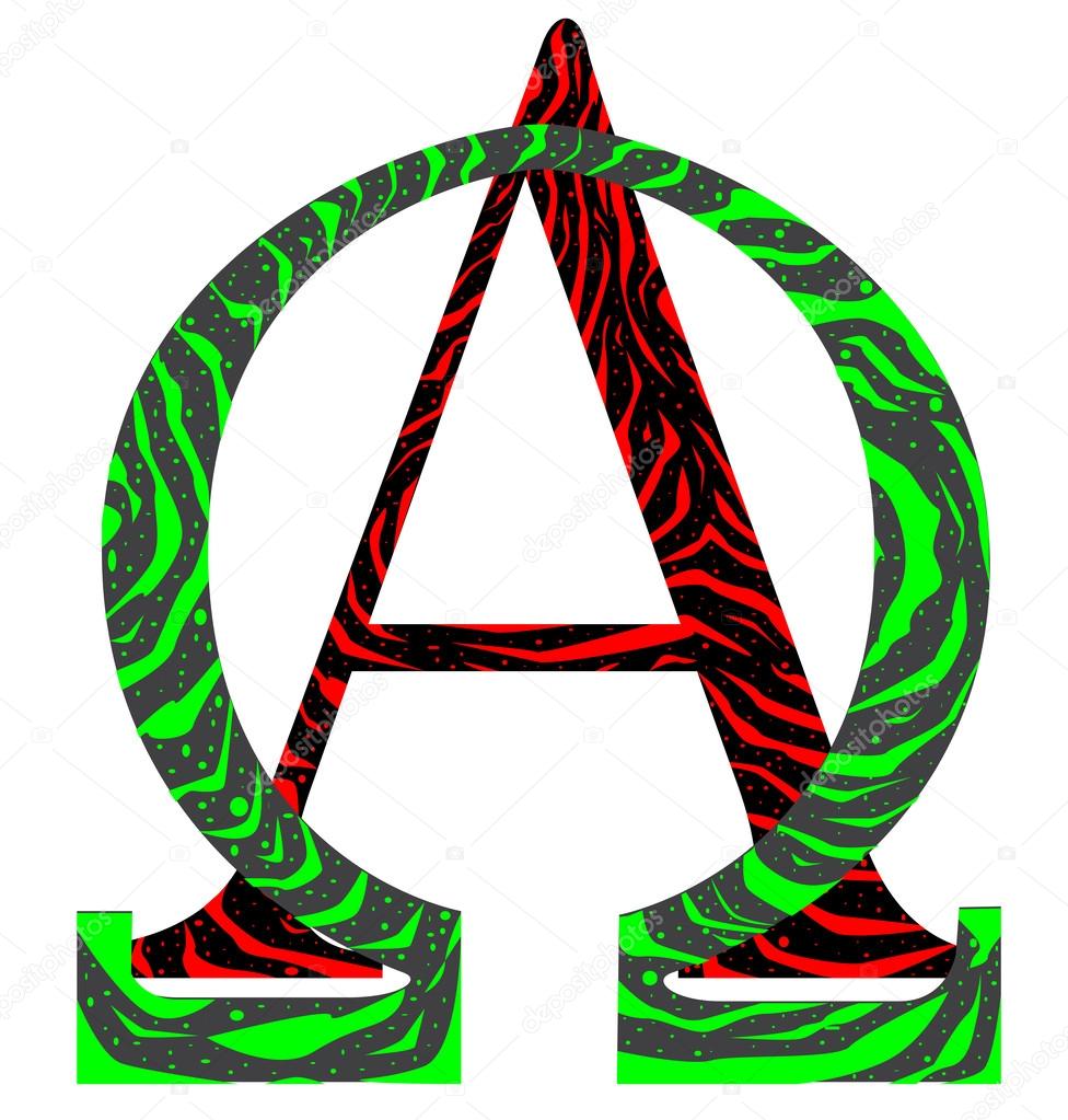 Greek Alpha Symbol Vector