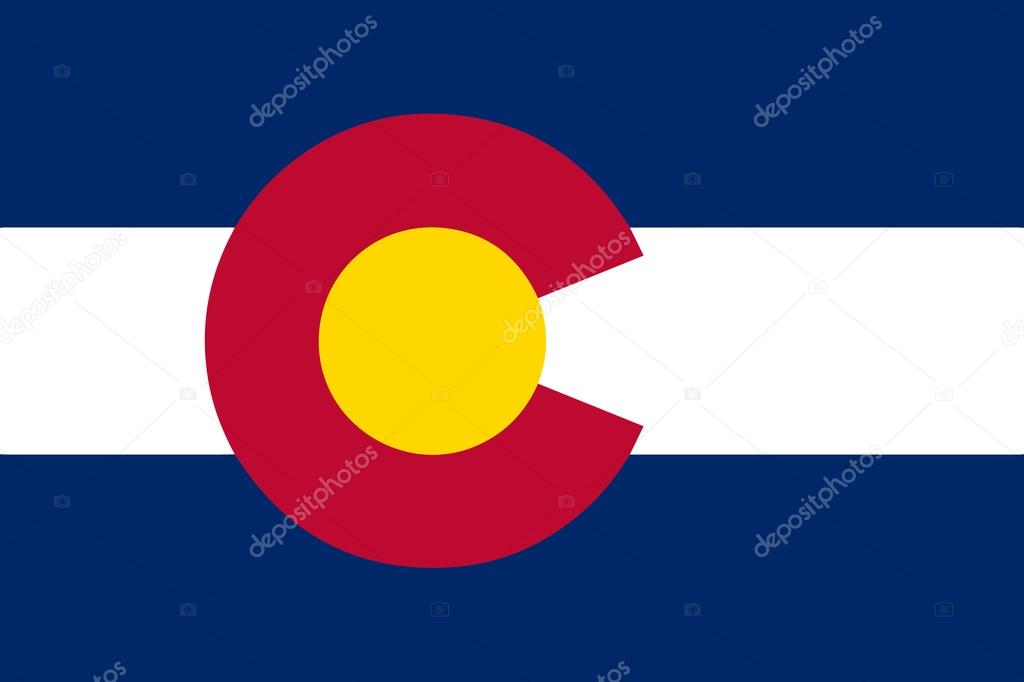 Bandera del Estado de Colorado vector, gráfico vectorial © BigAlBaloo ...