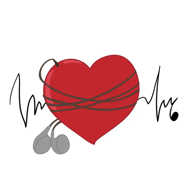 1,711 Music heart pulse Vector Images, Music heart pulse Illustrations ...