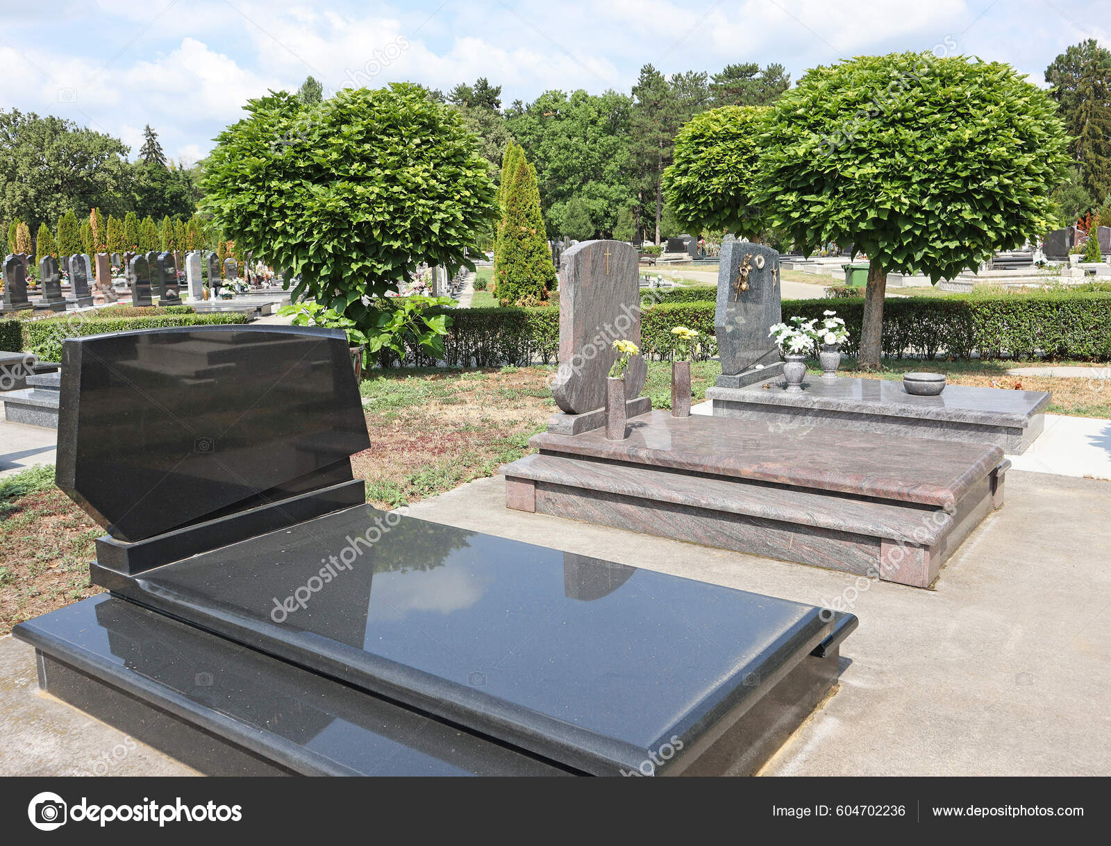 Tombstones Public Cemetery — Stock Editorial Photo © majorosl66 #604702236