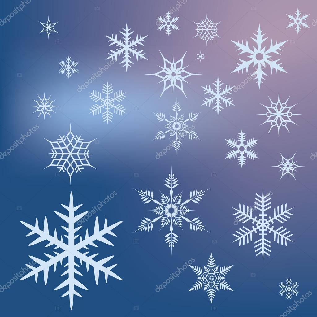 Snow stars Stock Vector Image by ©Route55 #51438707