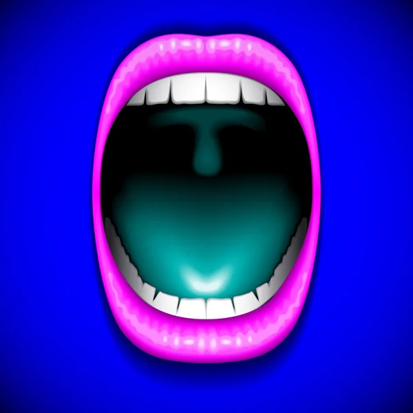 Mouth red Stock Vector Image by ©romanchik.ruslan@gmail.com #44764723