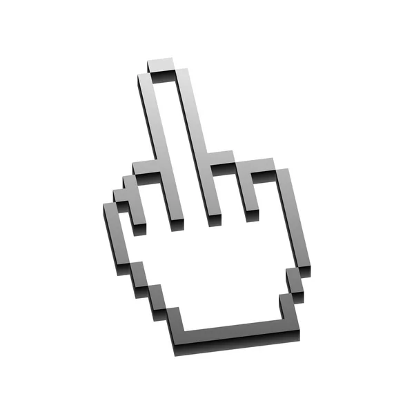 13,796,254 Cartoon middle finger Vector Images | Depositphotos