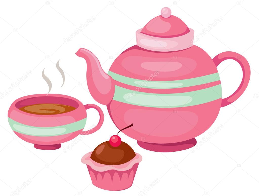 Tea pot set Stock Vector Image by ©jehsomwang #43422797