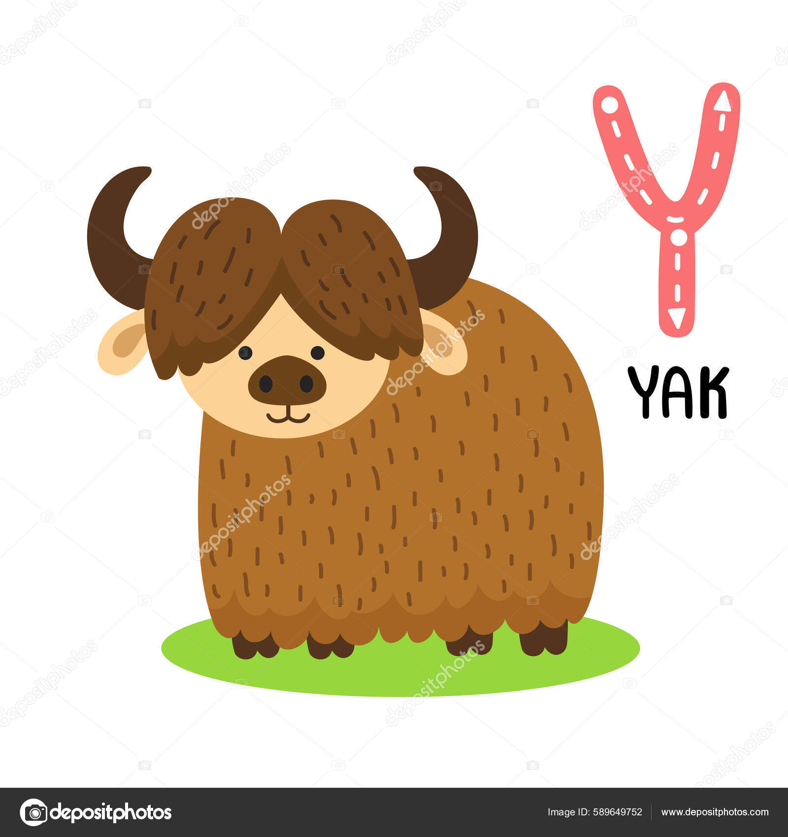 Illustration Isolated Animal Alphabet Letter Yak Stock Vector Image by ... Illustration Isolated Animal Alphabet Letter Yak Stock Vector Image by ...