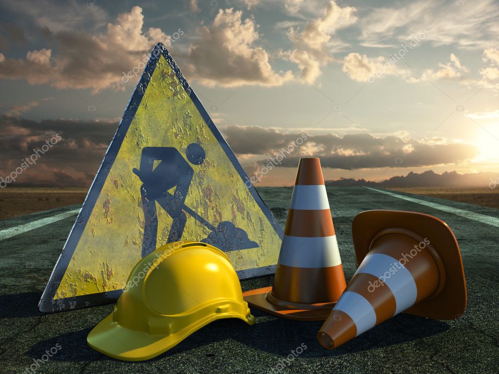 Under construction Stock Photo by ©beawolf 43412693