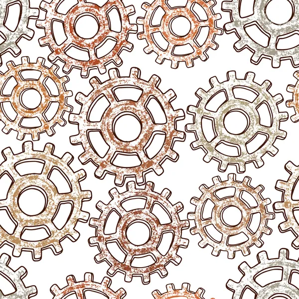 Pattern of gearing Stock Vector Image by ©chronicler101 #43425283
