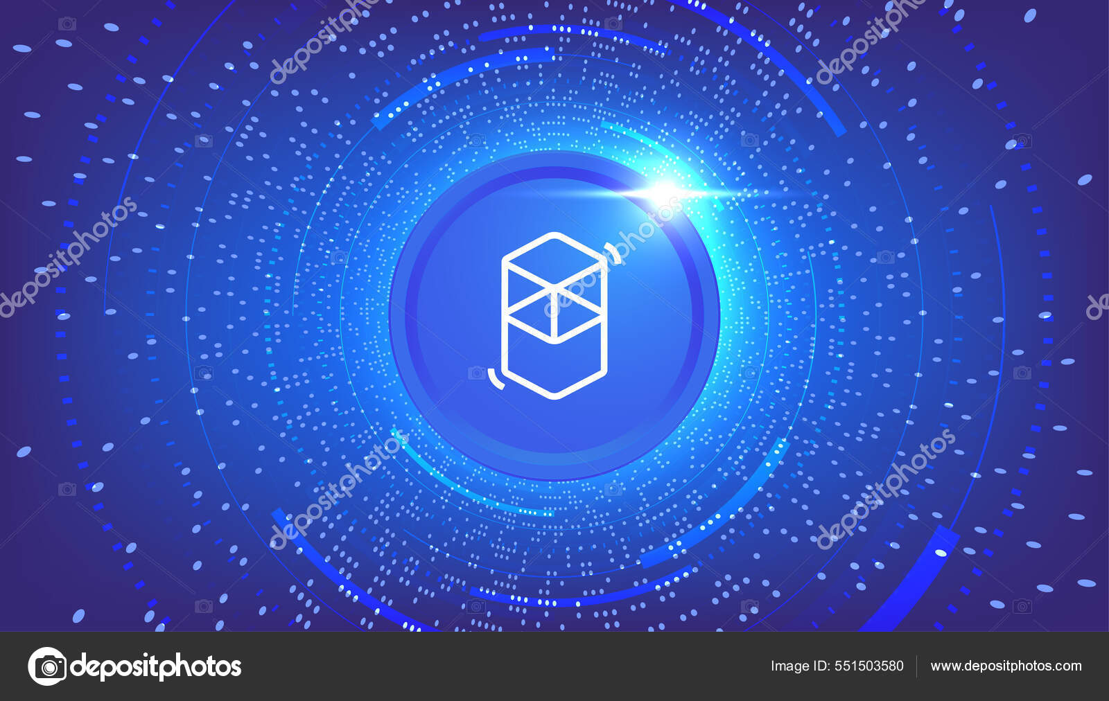 Fantom Ftm Coin Banner Ftm Coin Cryptocurrency Concept Banner ...