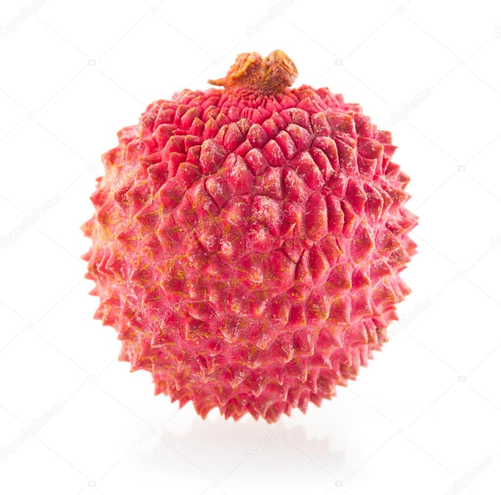 Lychee on white Stock Photo by ©mvw@tut.by 47477377