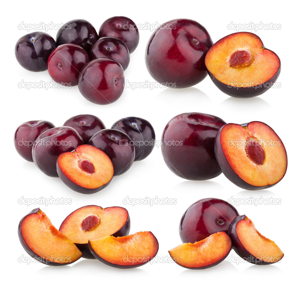 Collection of plums — Stock Photo © mvw@tut.by #50490829