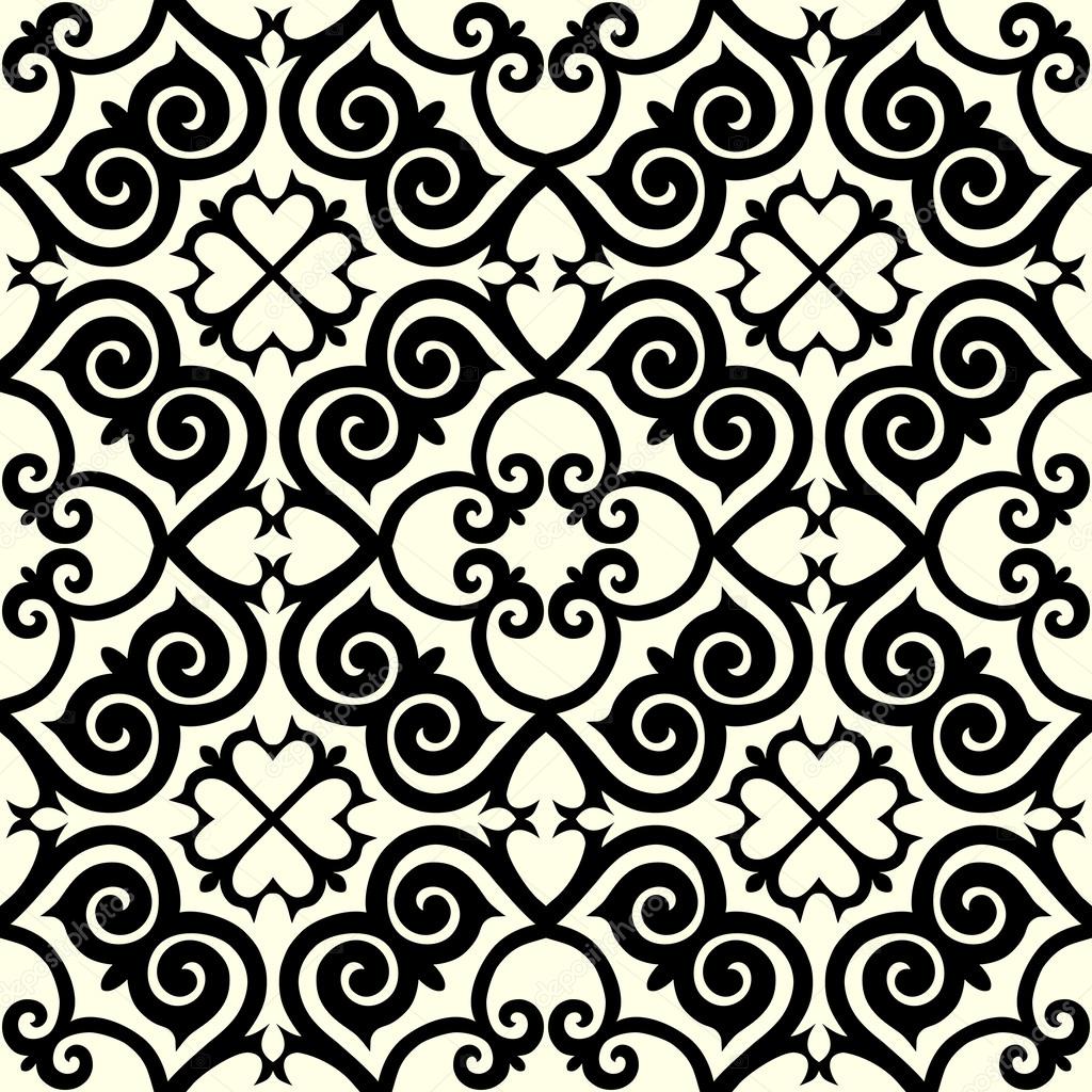 Kazakh national pattern ornament — Stock Vector © Aynur_sib #45324797