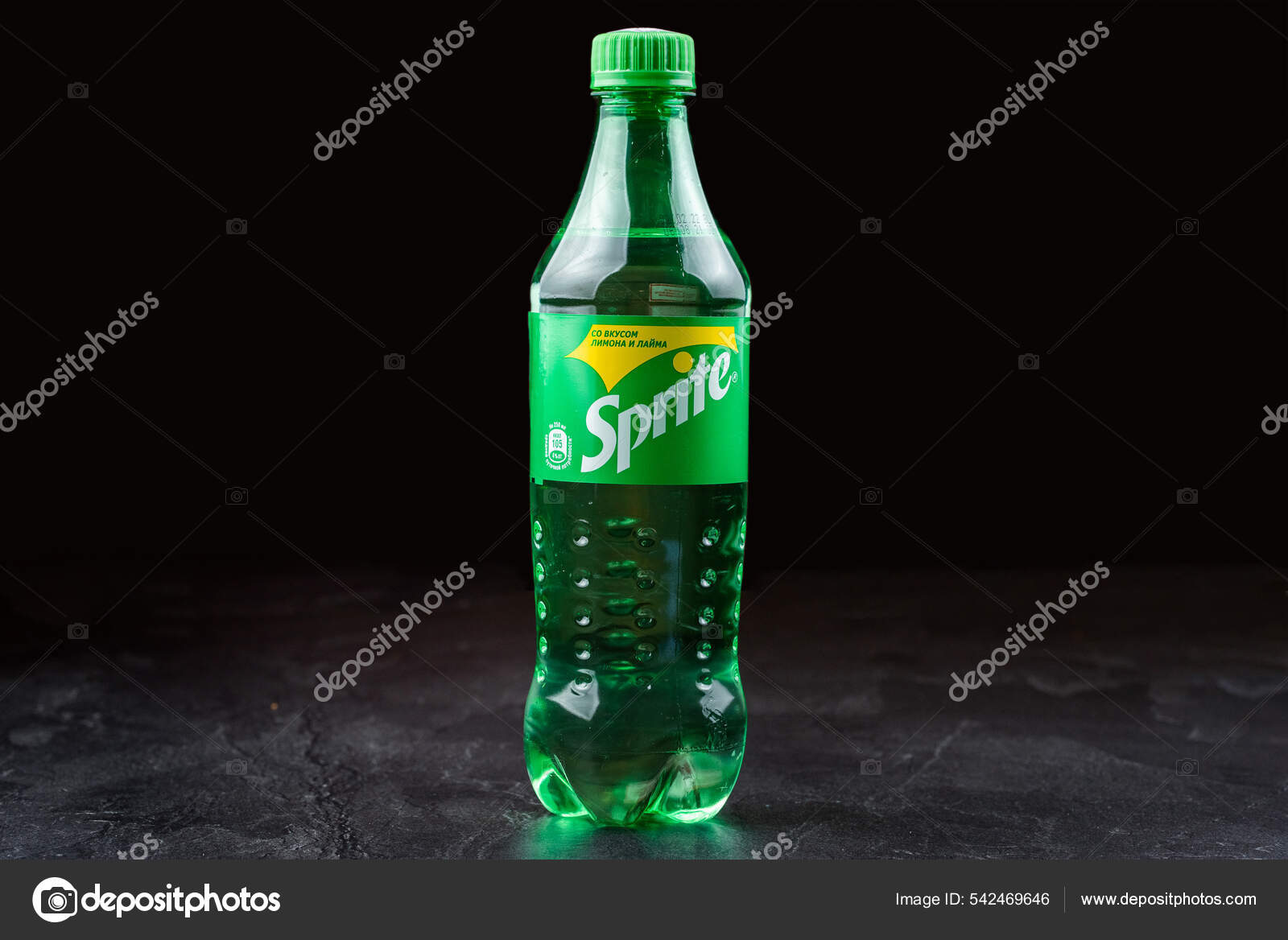 Vecteur De Bouteille De Sprite