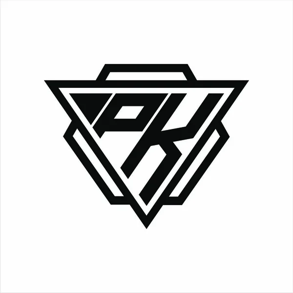 Pk logo Vektor Stok, Ilustrasi Pk logo Bebas Royalti | Depositphotos