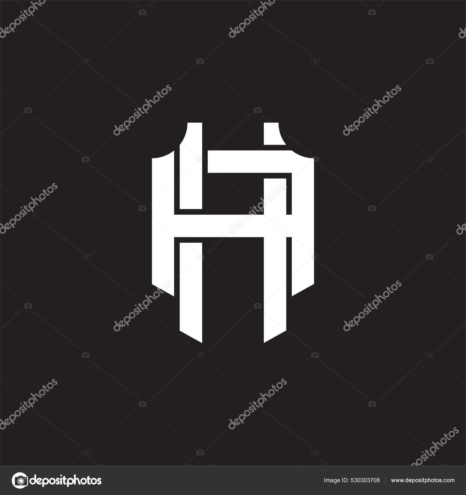 Logo Monogram Overlapping Style Design Template Stock Vector by ... Logo Monogram Overlapping Style Design Template Stock Vector by ...