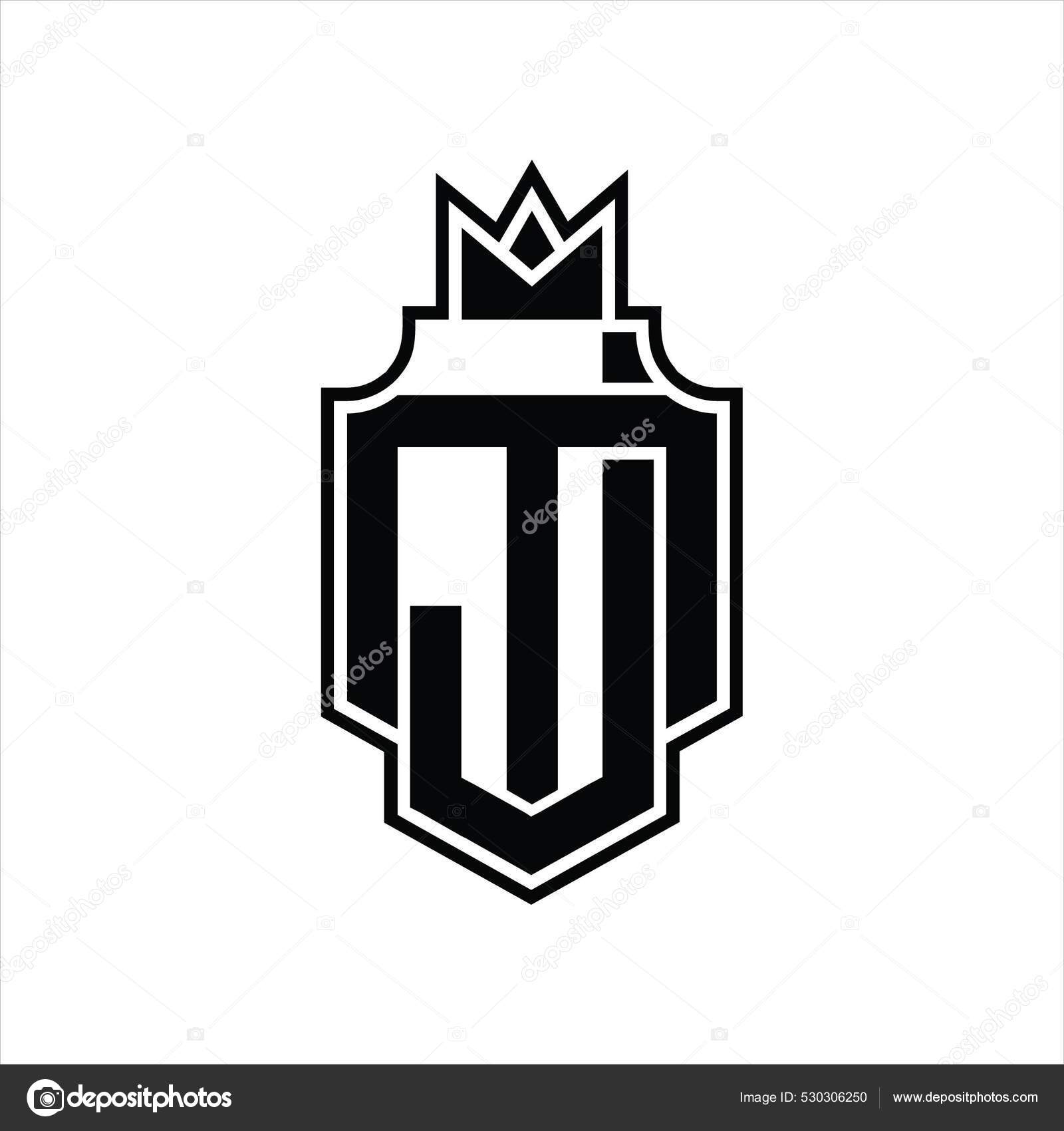 Logo Monogram Overlapping Style Crown Design Template Stock Vector ... Logo Monogram Overlapping Style Crown Design Template Stock Vector ...