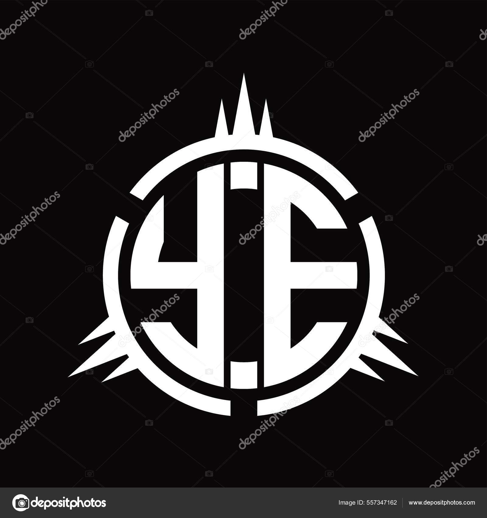 Logo Monogram Isolated Circle Element Design Template — Stock Photo ...